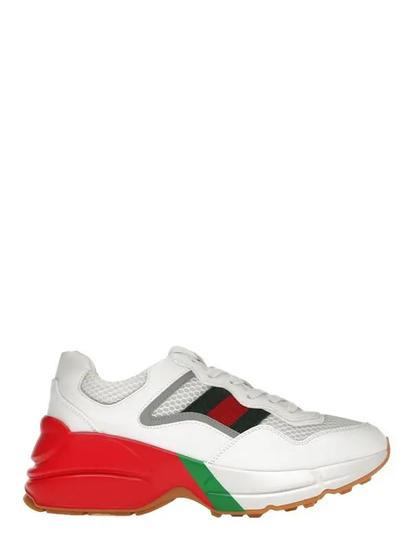 Gucci Rhyton Epilogue Sneakers - White/red/green