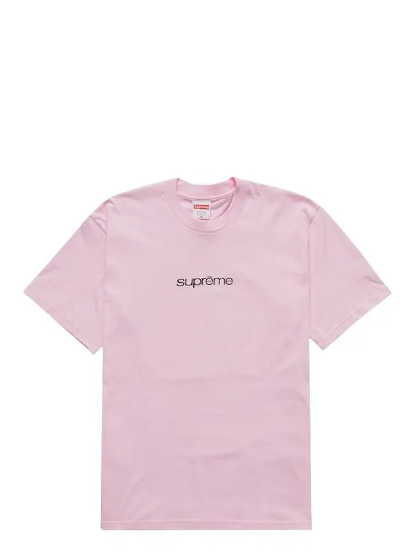 Supreme Classic Logo Tee Shirt - Light Pink