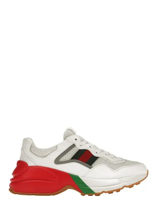 Gucci Rhyton Epilogue Sneakers - White/red/green