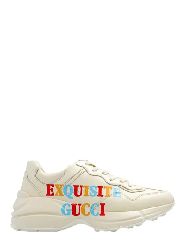 Gucci Rhyton Exquisite Sneakers - White