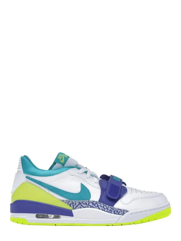 JORDAN Legacy 312 Low Sneakers - White/ultramarine/neon Yellow