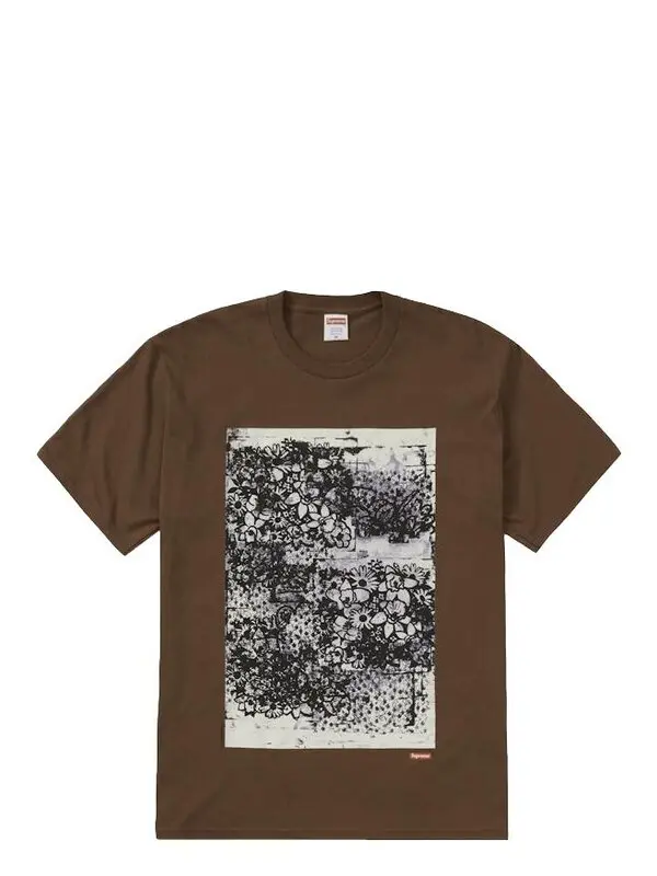 Supreme Christopher Wool 1995 Tee Shirt - Brown