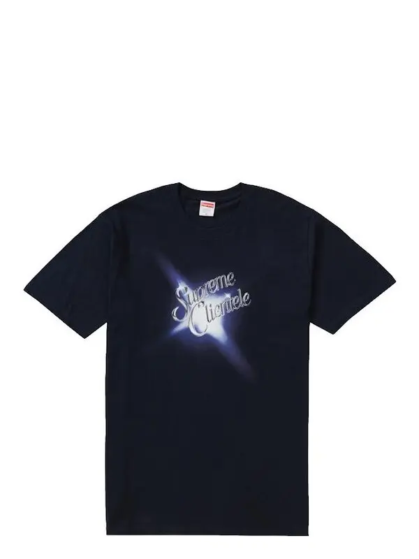 Supreme Clientele Tee Shirt - Navy Blue