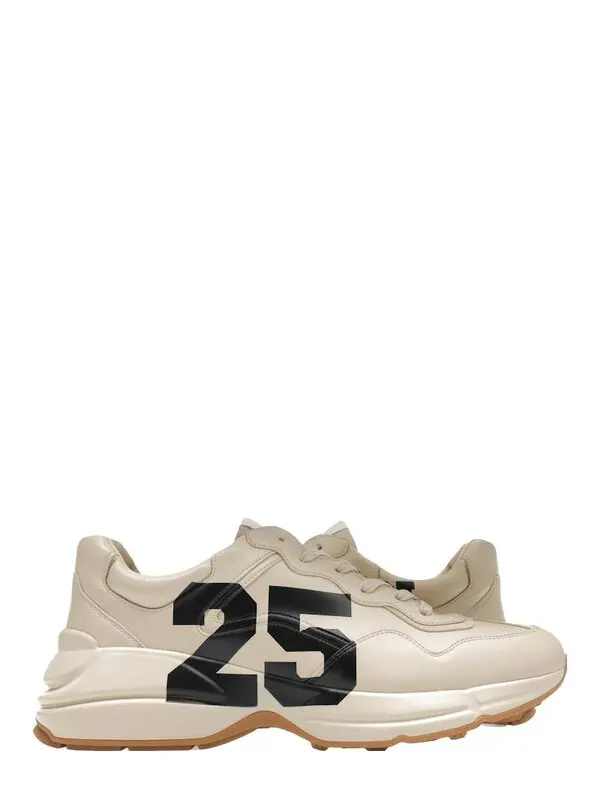 Gucci Rython 25in Sneakers - Ivory/navy Blue