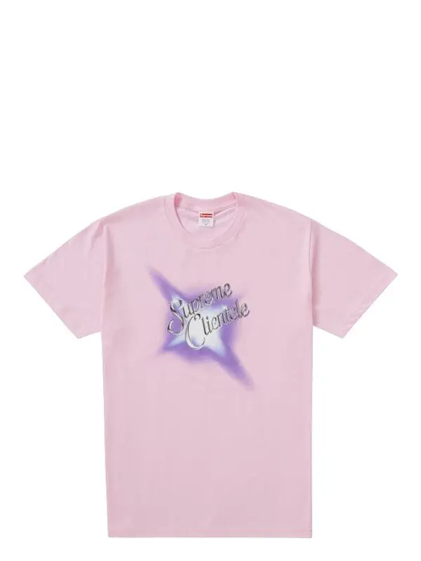 Supreme Clientele Tee Shirt - Light Pink