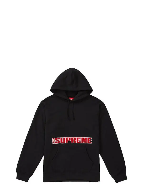 Supreme Blockbuster Hooded Sweatshirt - Black