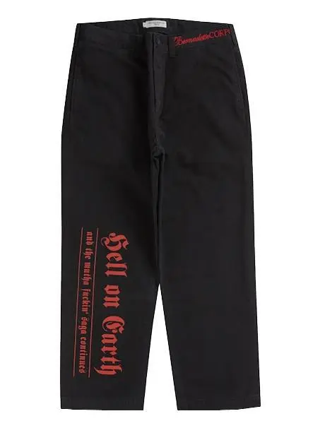 Supreme Bernadette Corporation Old English Chino Pant - Black