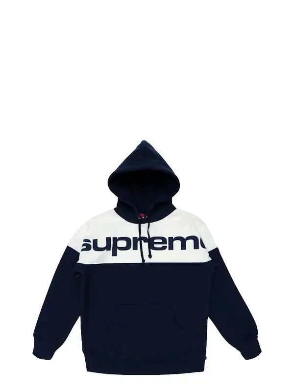 Supreme Blocked Hoodie - Black