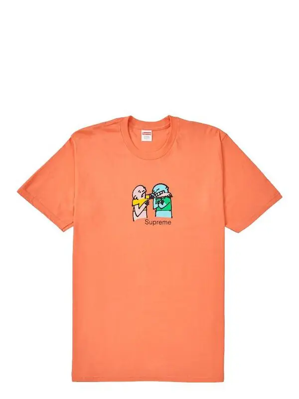 Supreme Bite Tee Shirt - Neon Orange