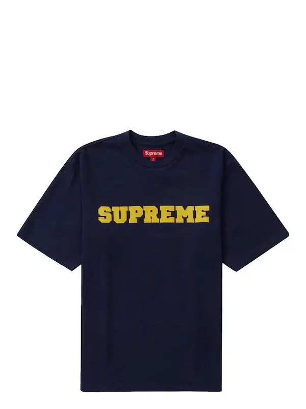 Supreme Collegiate Short Sleeve Top - Navy Blue