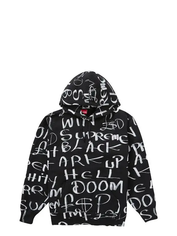 Supreme Ark Hooded Sweatshirt - Black