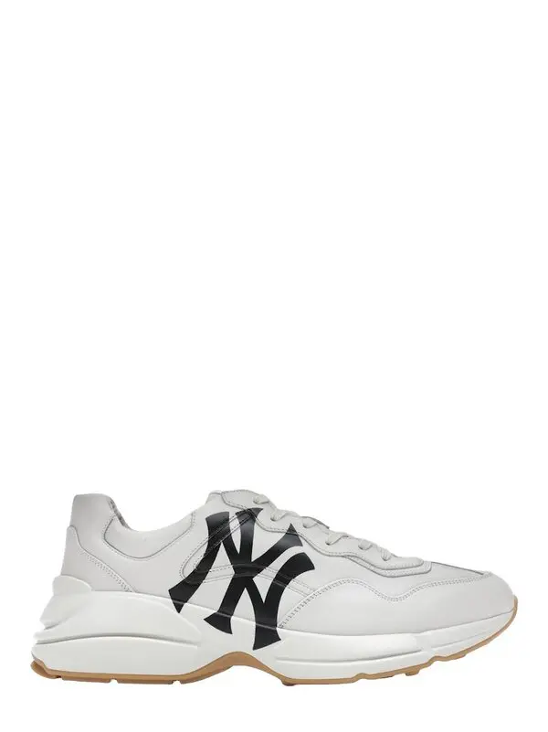 Gucci Rhyton Ny Yankees Sneakers - Ivory