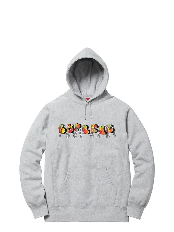Supreme Hooded Sweatshirt - Grey