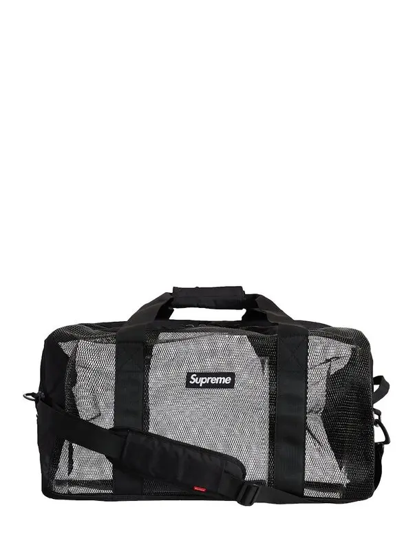 Supreme Big Duffle Bag Ss20 - Black
