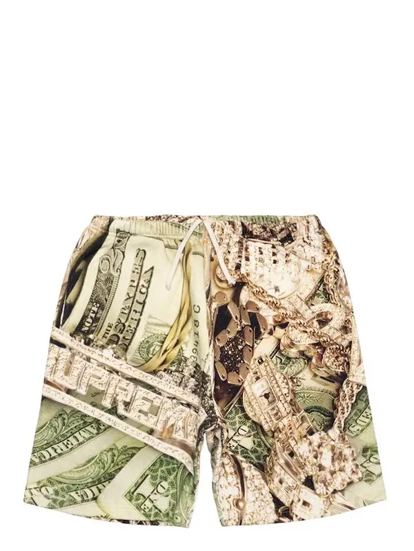 Supreme Bling Sweatshort - Green