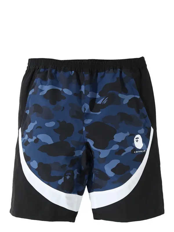 BAPE Camo Block Shorts - Blue