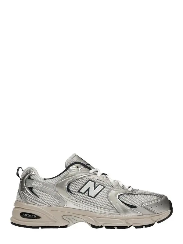 NEW BALANCE 530 Athletic Sneakers - Steel Grey/silver/white