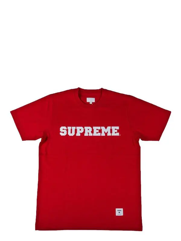Supreme Collegiate Tee Shirt - Red