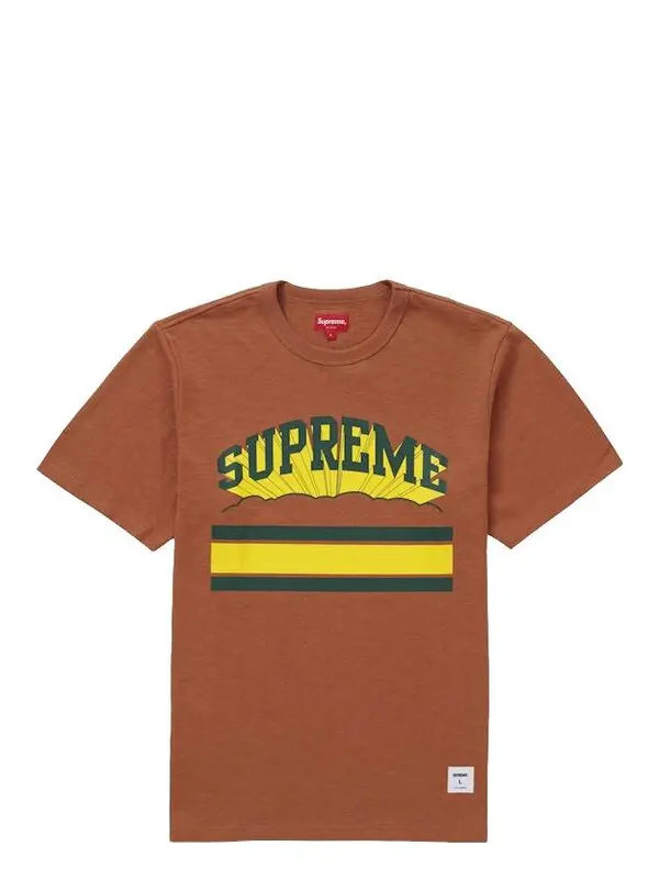 Supreme Cloud Arc Tee Shirt - Rust