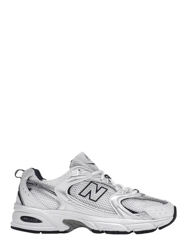 NEW BALANCE 530 - White/silver/navy Blue