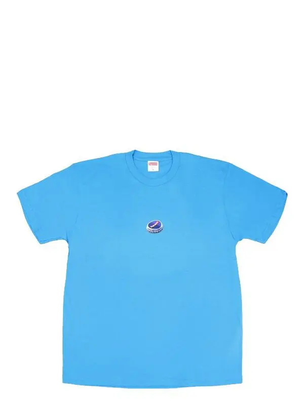 Supreme Bottle Cap Tee Shirt - Bright Blue