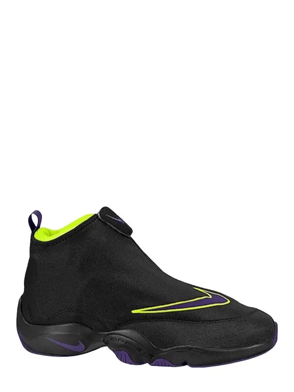 Nike Zoom Flight '98 The Glove Lakers Sneakers - Black/court Purple/volt