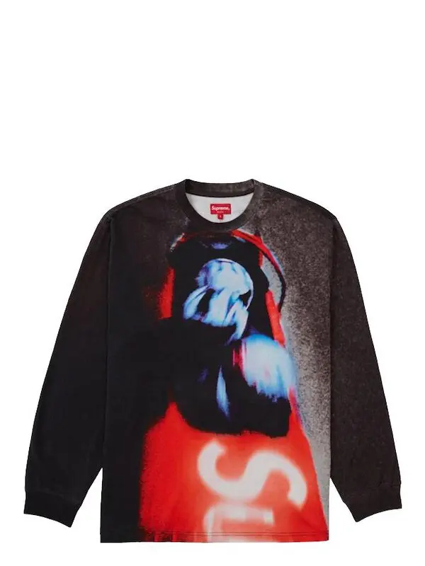 Supreme Bobsled Long Sleeve Top - Black