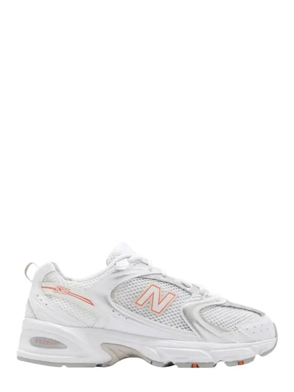 NEW BALANCE 530 Sneakers - White/silver/retro Orange