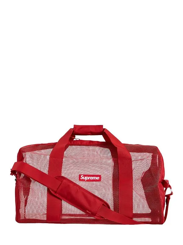 Supreme Big Duffle Bag Ss20 - Dark Red