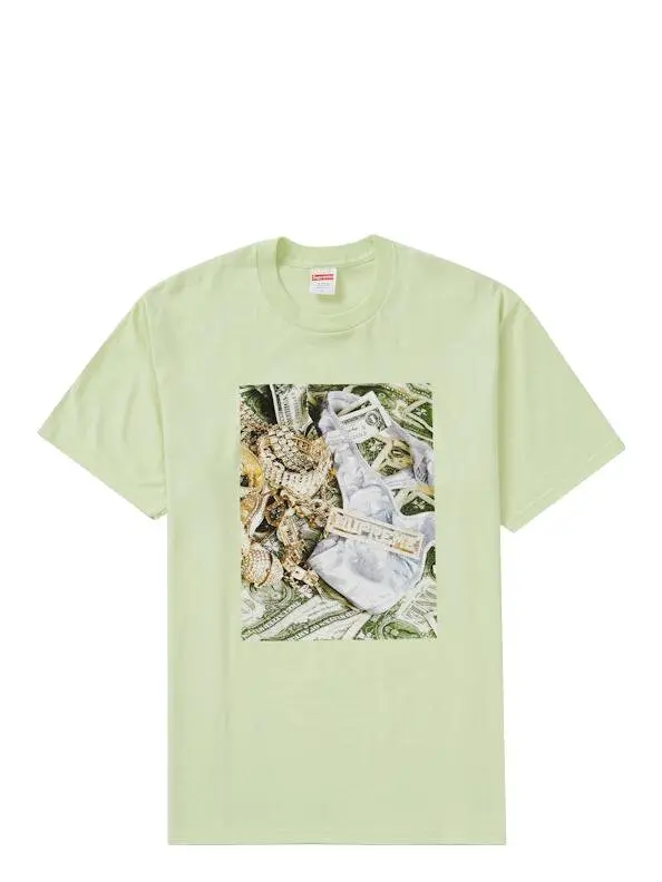 Supreme Bling Tee Shirt - Pale Mint