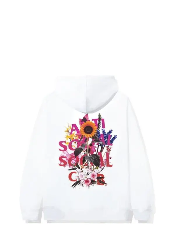 ANTI SOCIAL SOCIAL CLUB Bouquet For The Old Days Hoodie - White