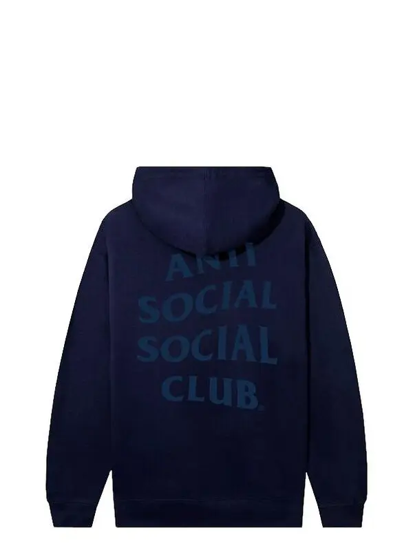 ANTI SOCIAL SOCIAL CLUB Analogous Hoodie - Navy Blue