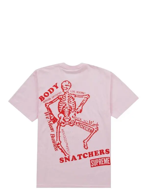 Supreme Body Snatchers Tee Shirt - Light Pink
