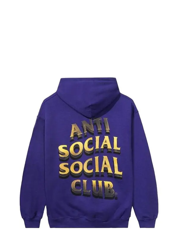 ANTI SOCIAL SOCIAL CLUB 747k Hoodie - Purple