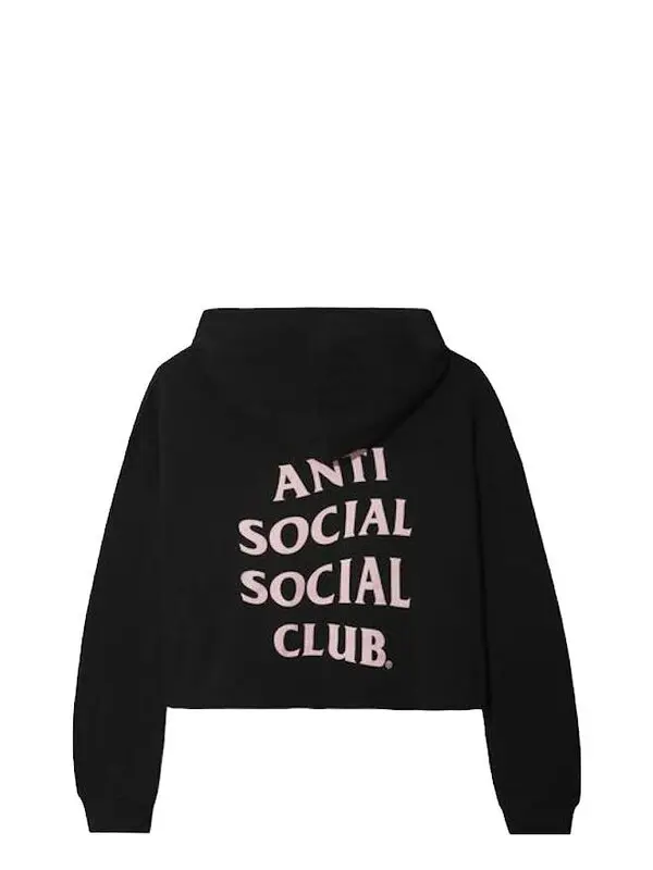 ANTI SOCIAL SOCIAL CLUB Abg Cropped Top - Black