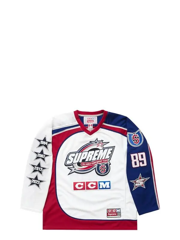 Supreme Ccm All Stars Hockey Jersey - White