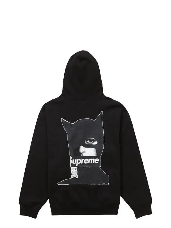 Supreme Catwoman Hooded Sweatshirt - Black