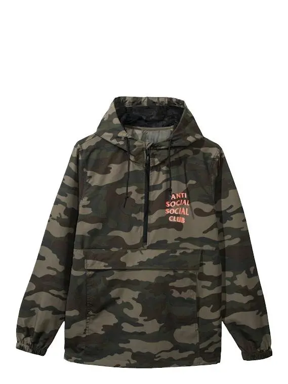 ANTI SOCIAL SOCIAL CLUB Anorak Jacket - Camo