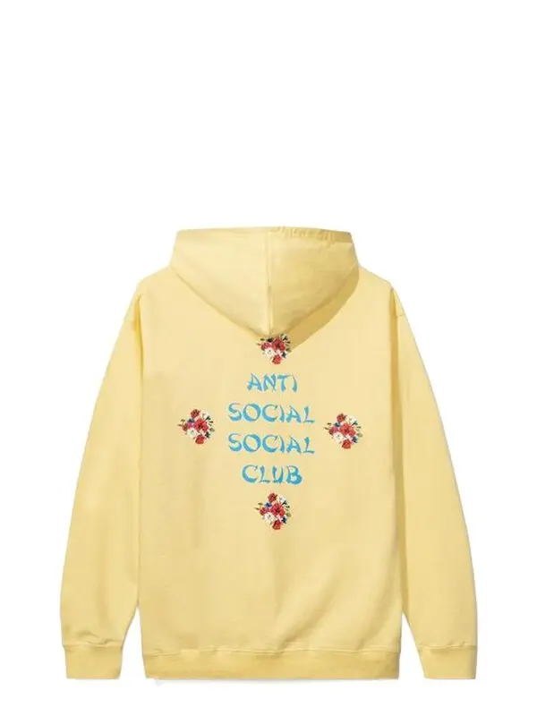 ANTI SOCIAL SOCIAL CLUB 2 Much Of Heaven Hoodie - Yellow
