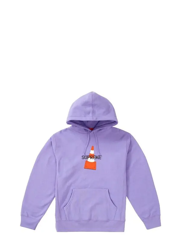 Supreme Cone Hooded Sweatshirt - Lavender