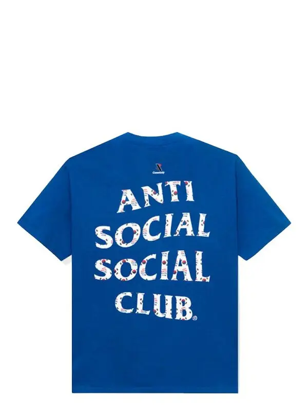 ANTI SOCIAL SOCIAL CLUB Case Study Flag T-shirt - Blue