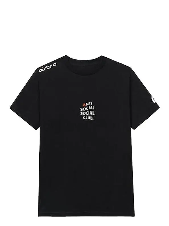ANTI SOCIAL SOCIAL CLUB Astro Gaming Tee Shirt - Black