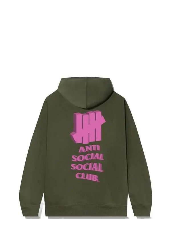 ANTI SOCIAL SOCIAL CLUB 1st And La Brea Hoodie - Army Heather