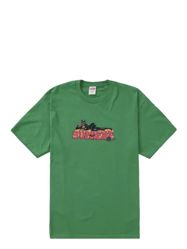 Supreme Catwoman Tee Shirt - Green
