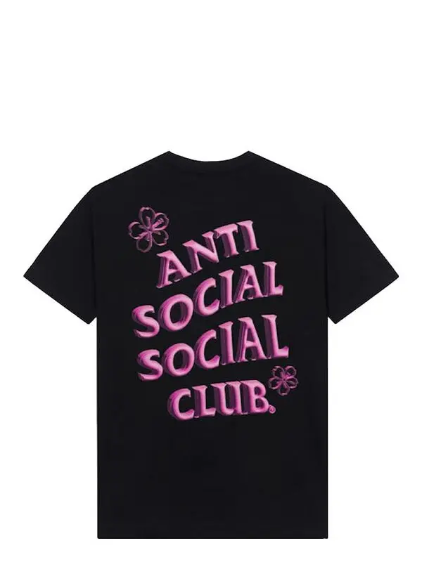 ANTI SOCIAL SOCIAL CLUB Coral Crush T-shirt - Black