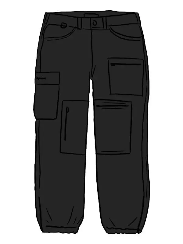 Supreme Cargo Flight Pant - Black
