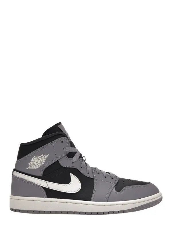 JORDAN 1 Mid - Cement Grey/sail/anthracite