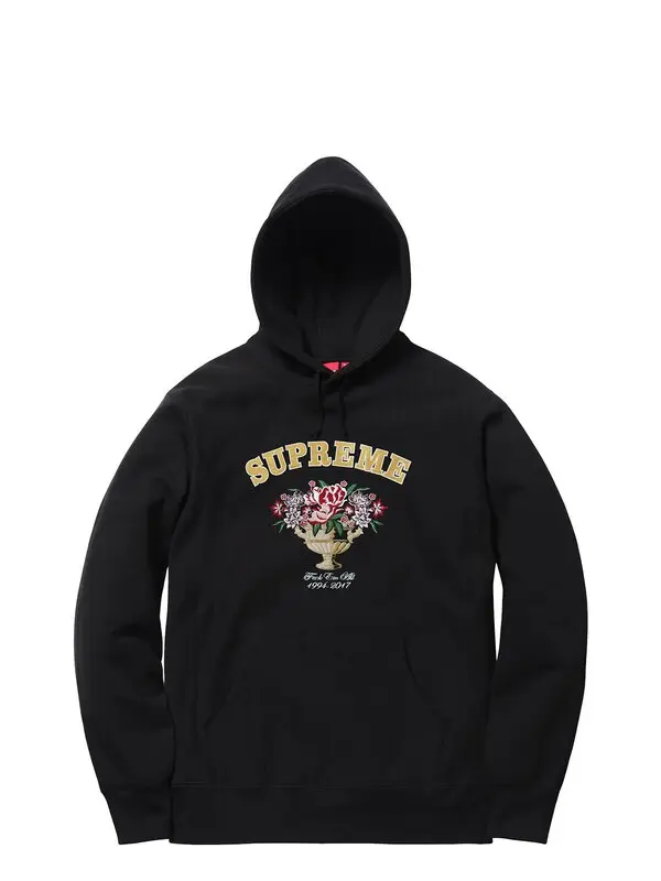 Supreme Centerpiece Hoodie - Black