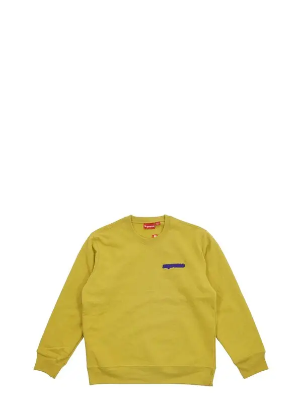 Supreme Connect Crewneck Sweatshirt - Mustard