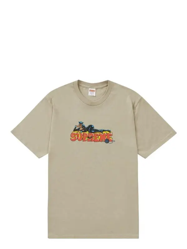 Supreme Catwoman Tee Shirt - Stone